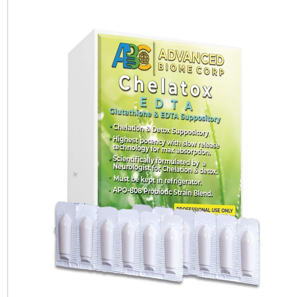 ChelaTox™ (EDTA 900mg & Glutathione 250mg) - Mitozen Scientific