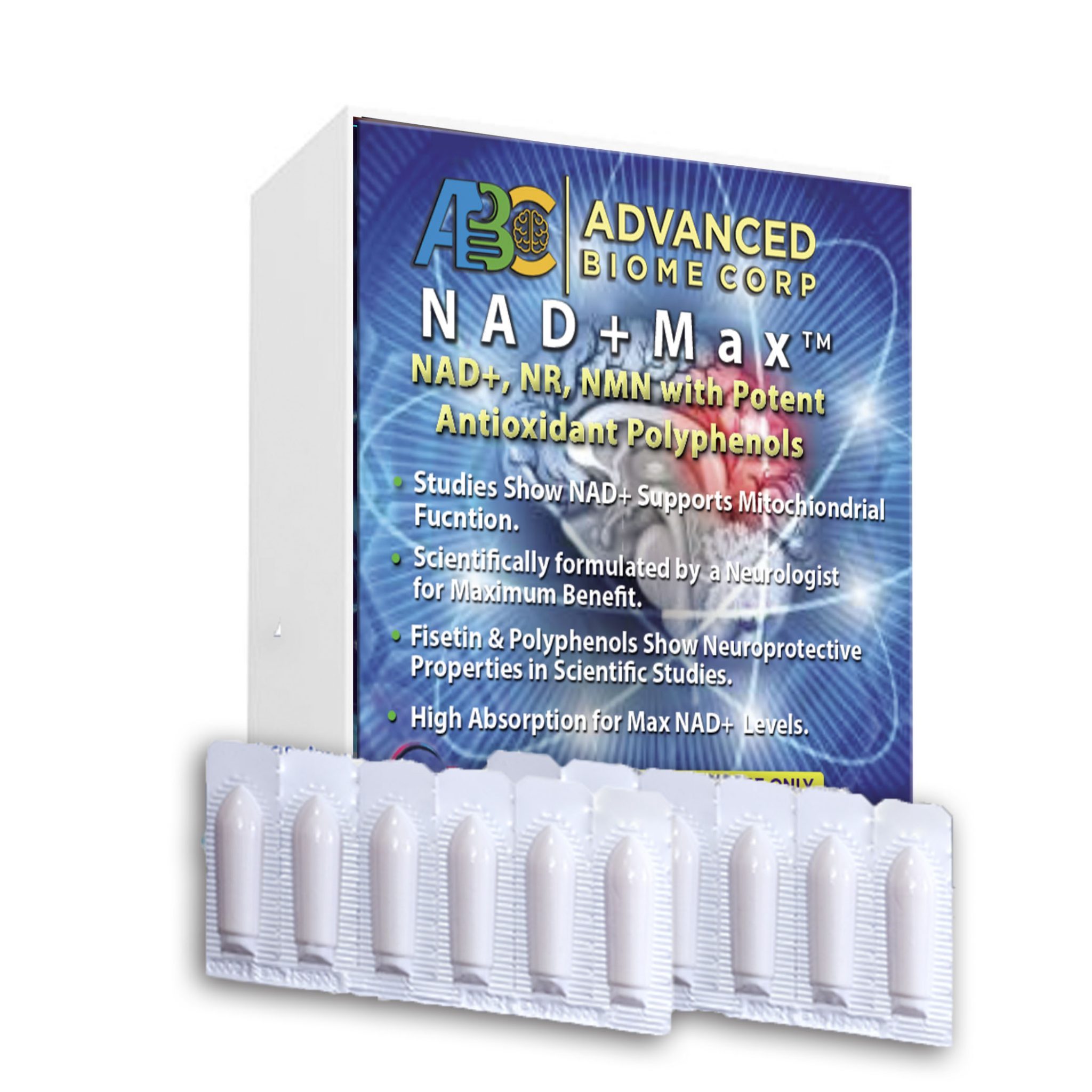 NAD+Max™ Bullet+ - Mitozen Scientific