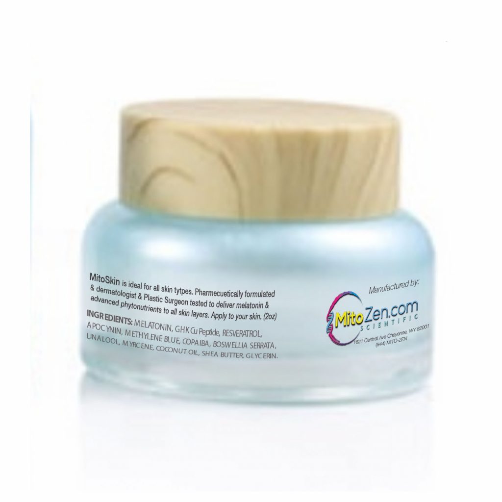 MitoSkin+ – Melatonin Cream - Mitozen Scientific