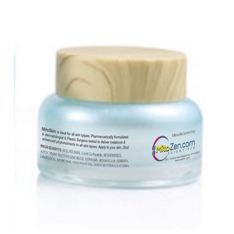 MitoSkin+ – Melatonin Cream - Mitozen Scientific